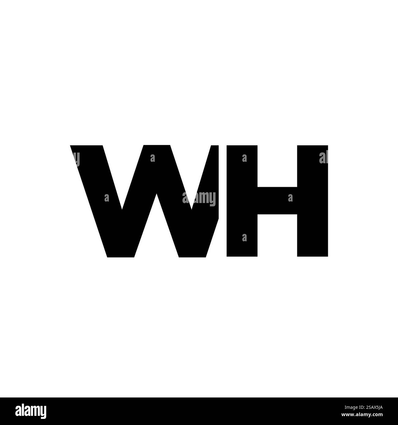 W h logo hi-res stock photography and images - Alamy