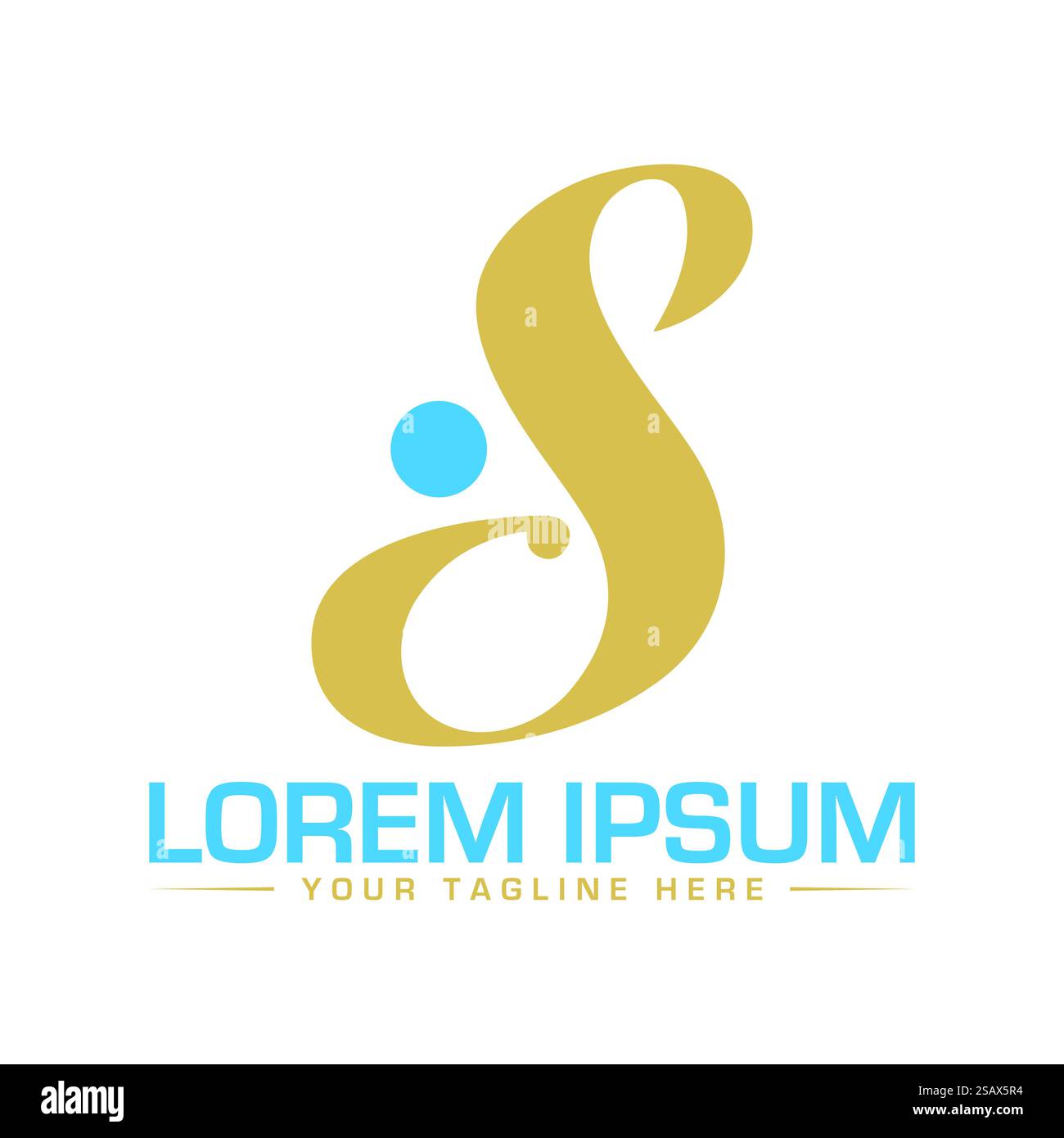 IS Letter Logo Design Stock Vector Image & Art - Alamy