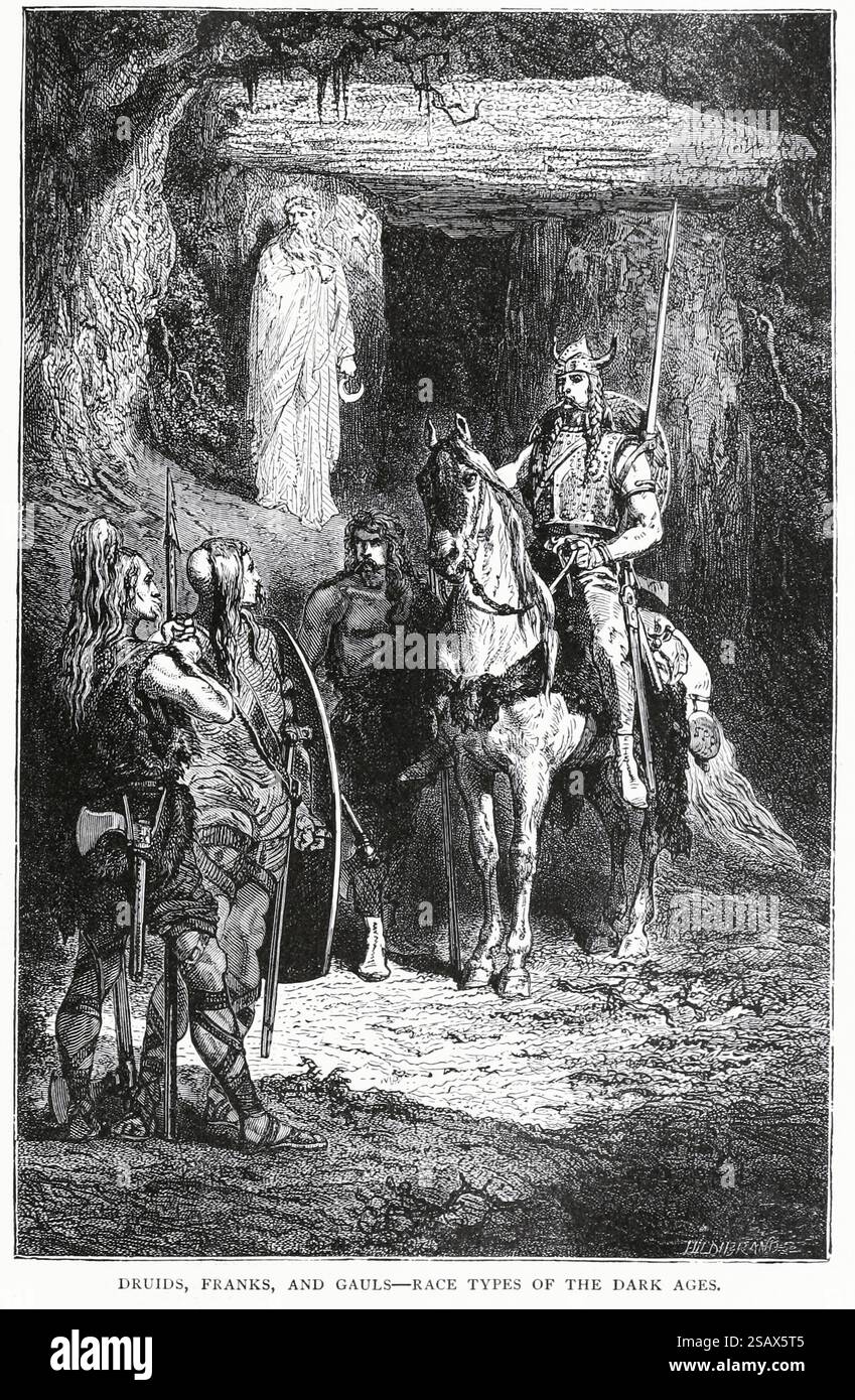 DRUIDS, FRANKS, AND GAULS - RACE TYPES OF THE DARK AGES The Celts from ...