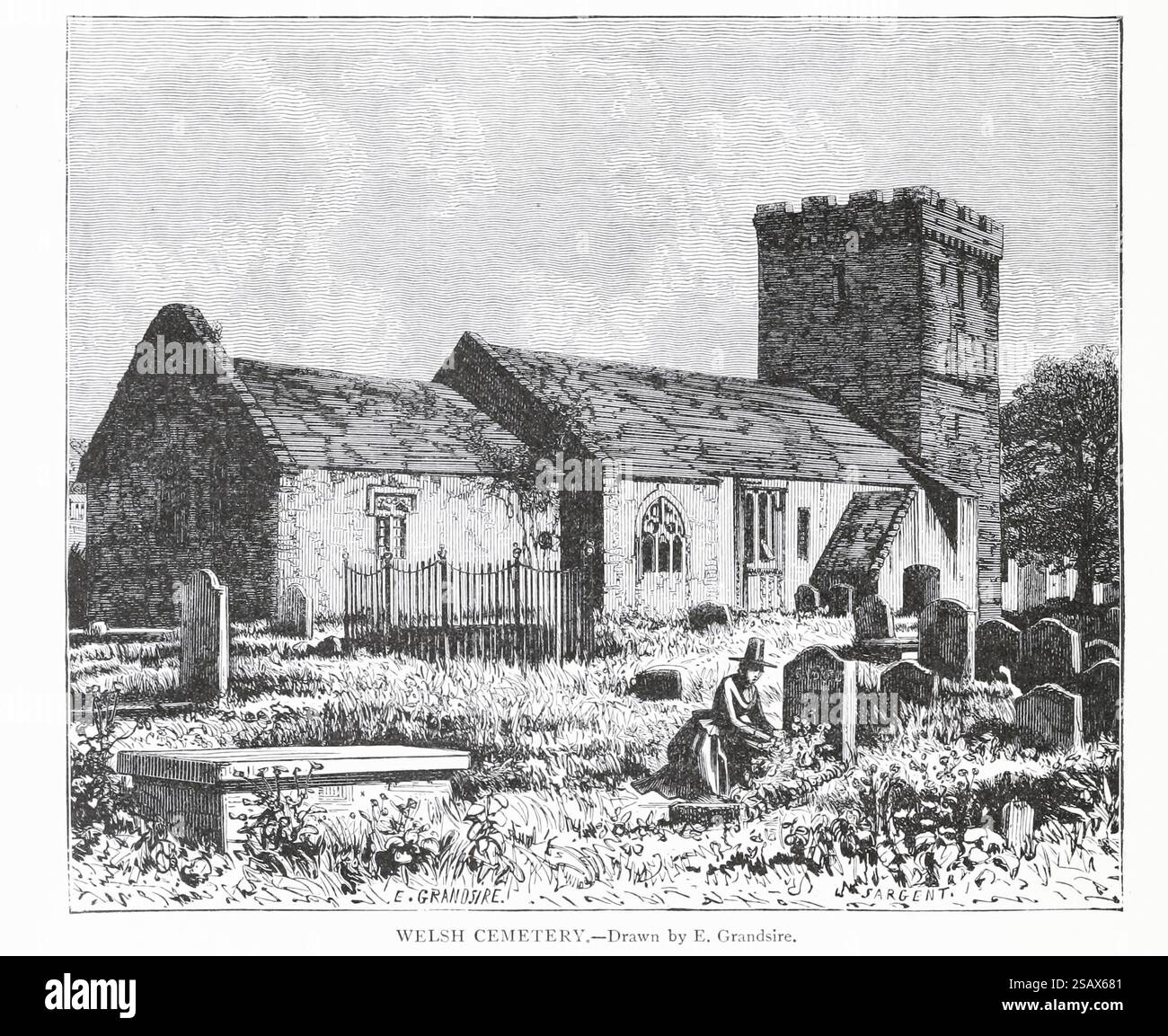 Welsh historic place Cut Out Stock Images & Pictures - Alamy