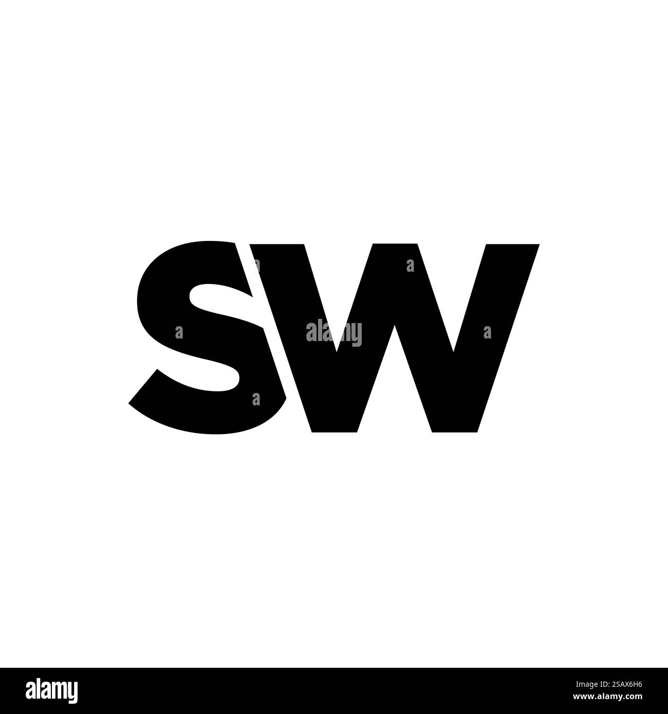 Sw letter Cut Out Stock Images & Pictures - Alamy