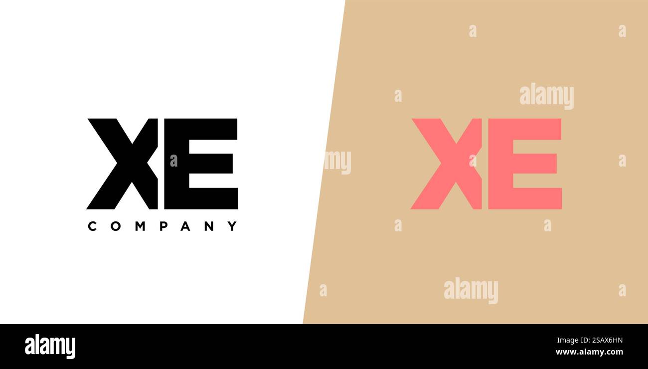 E x logo hi-res stock photography and images - Alamy