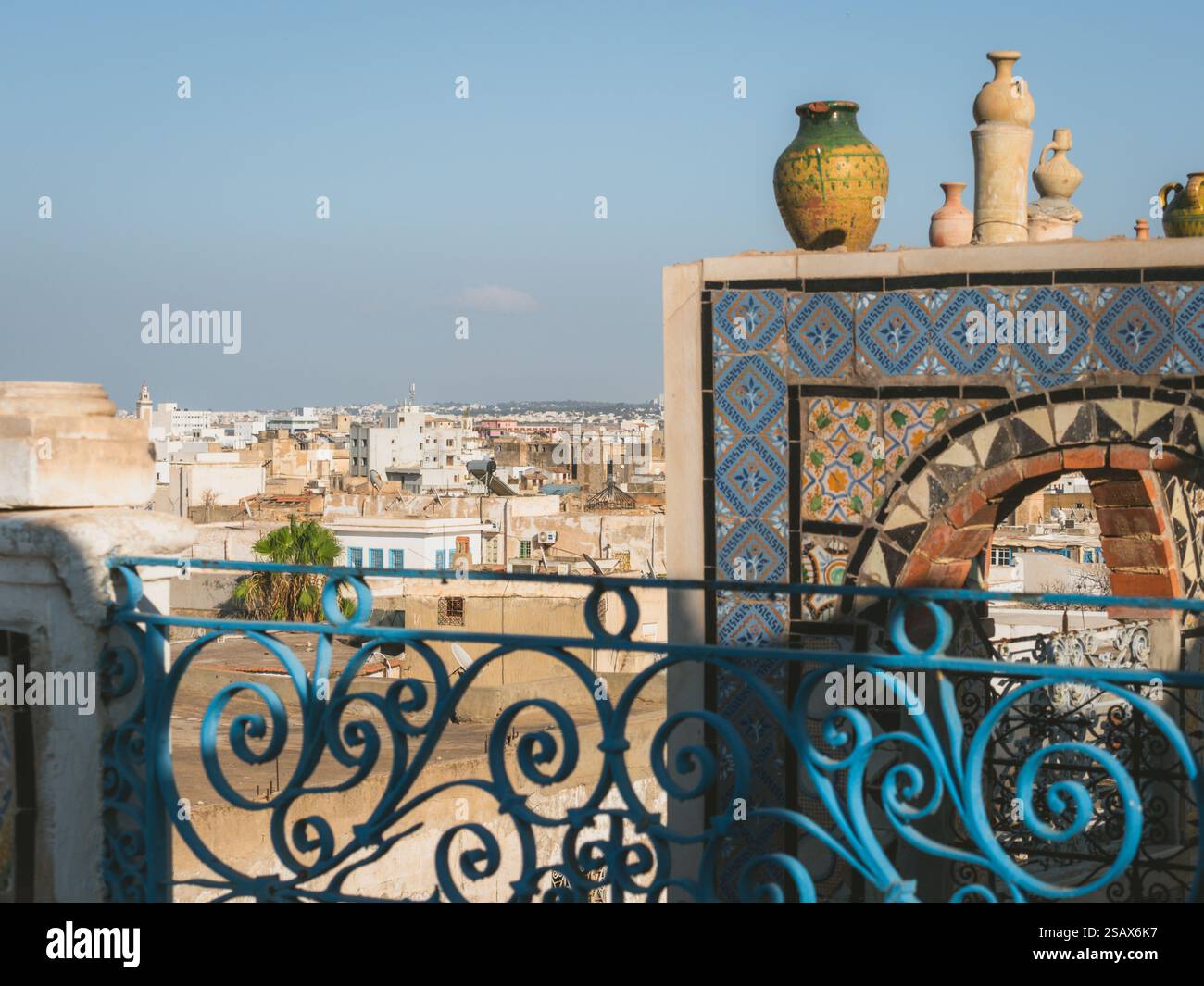 TunisiaTunisia, rooftop view in Tunis Stock Photo - Alamy