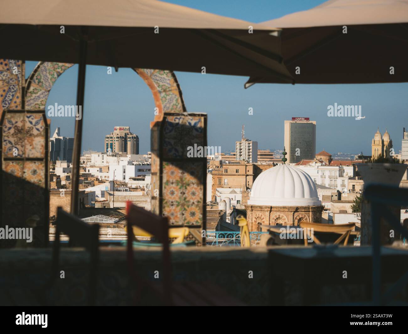 Tunisia city tunis medina cafe in hi-res stock photography and images ...