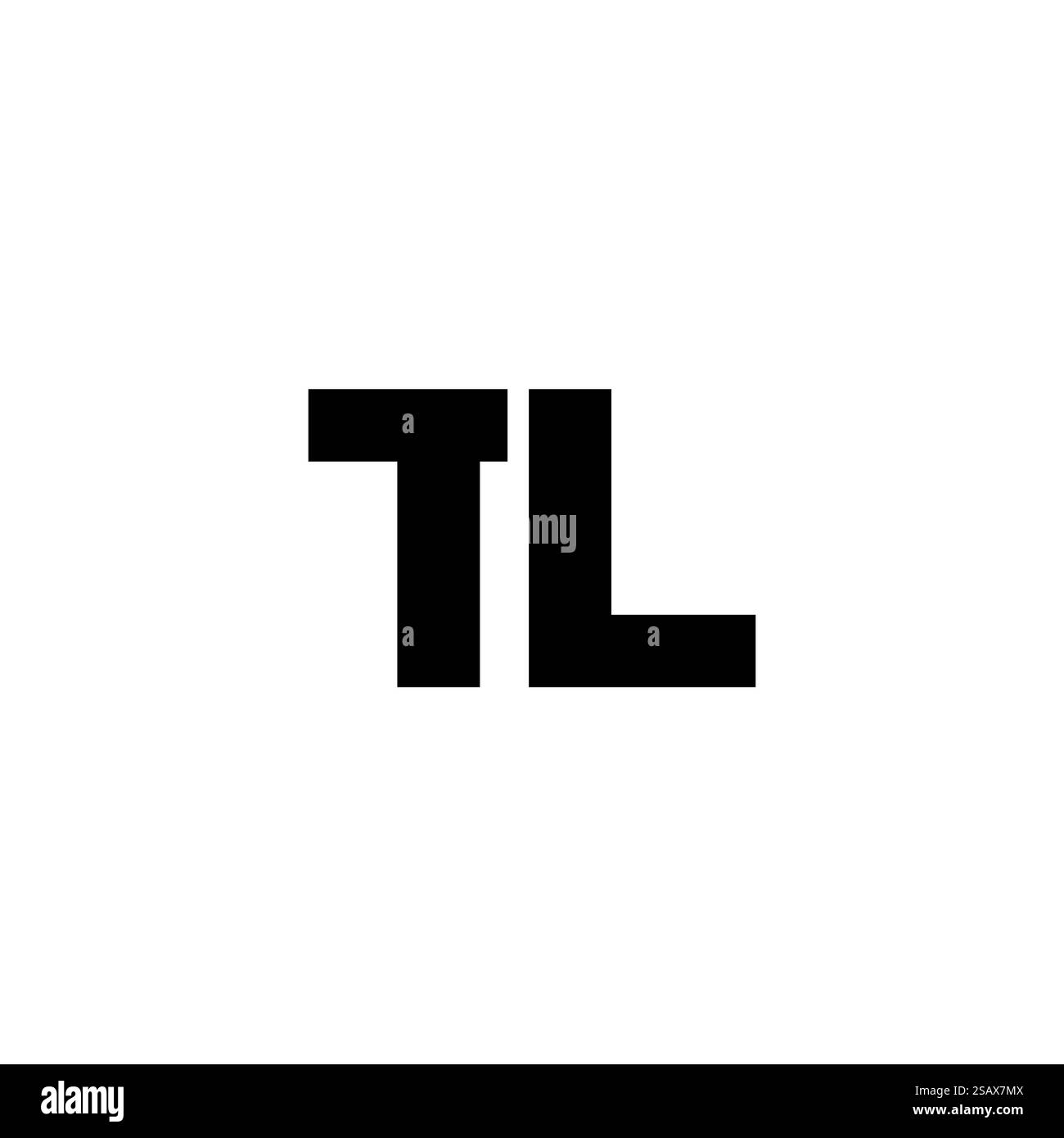 Trendy letter T and L, TL logo design template. Minimal monogram ...