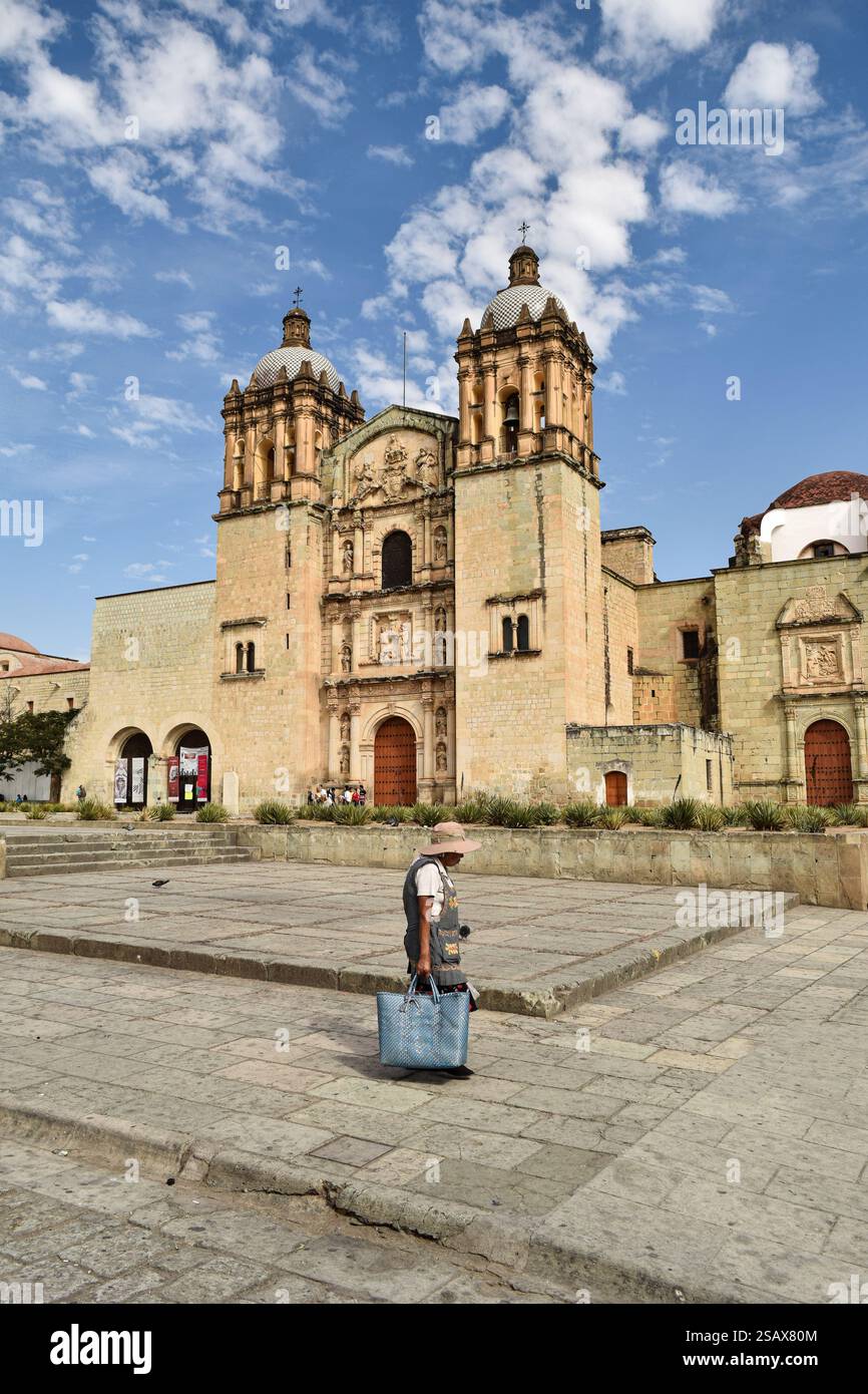 Oaxaca, Mexico. View of temple of Santo Domingo en Oaxaca Stock Photo ...