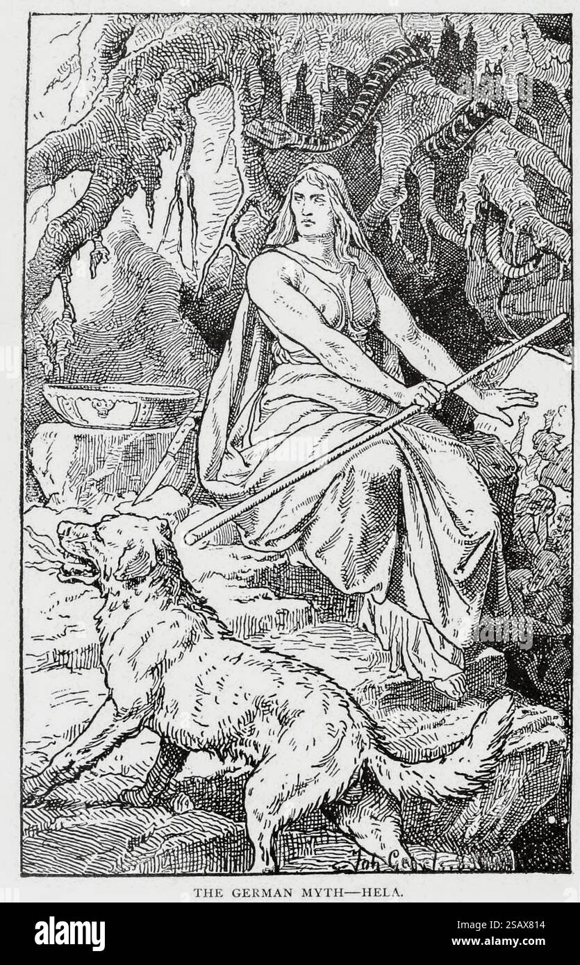 THE GERMAN MYTH HELA by Johannes Gehrts The Teutonic Peoples from ...