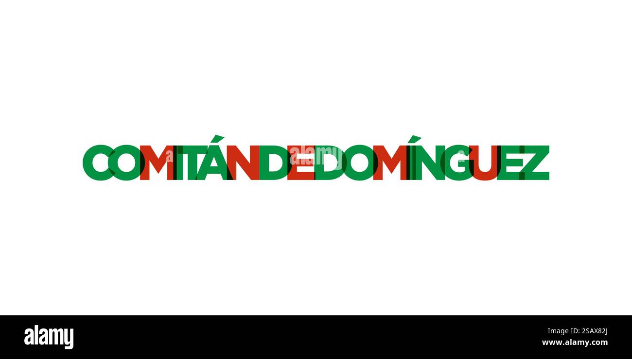 Comitan de Dominguez in the Mexico emblem for print and web. Design ...
