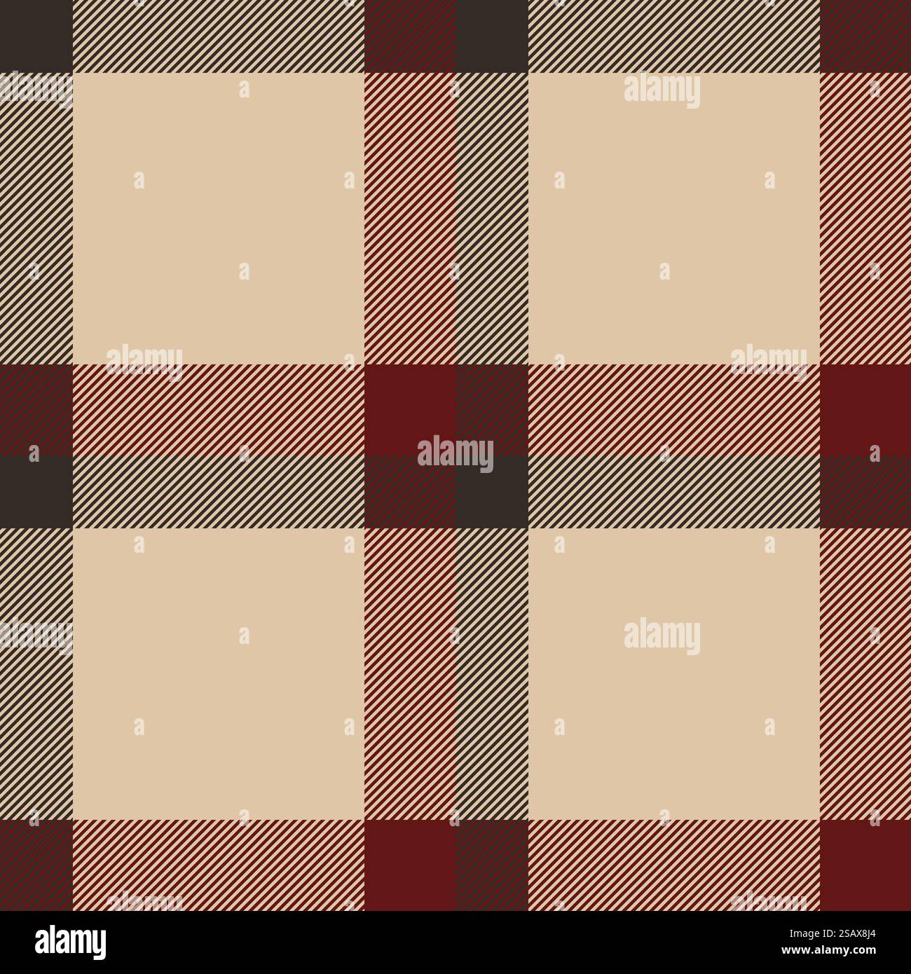 Plaid seamless pattern. Check fabric texture. Vector textile print ...