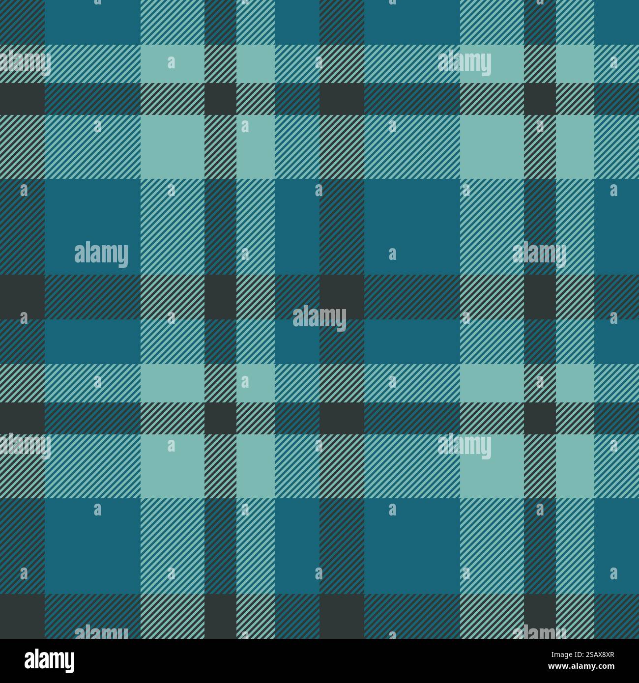 Plaid background vector of check textile pattern with a seamless tartan ...