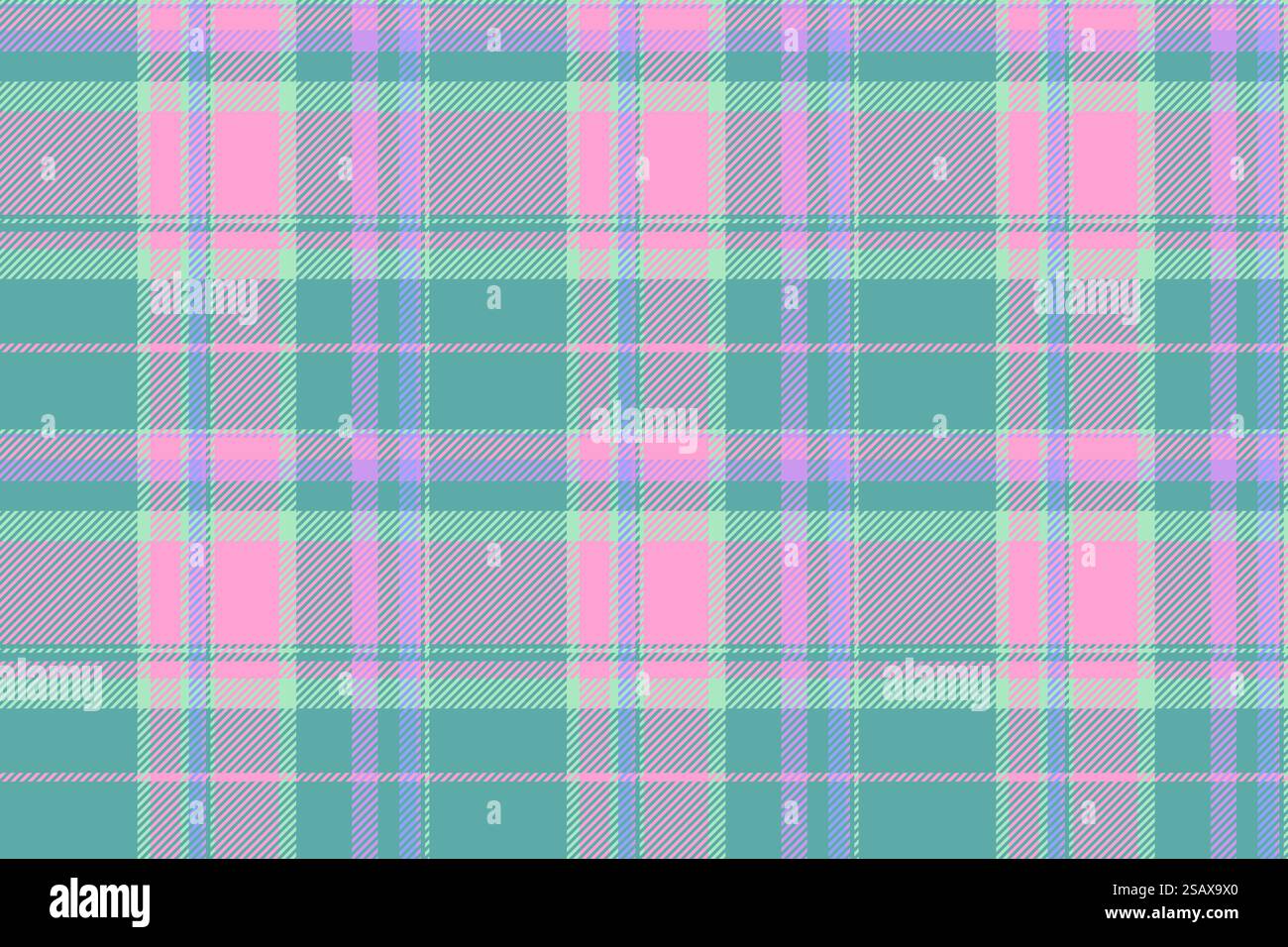 Tile tartan plaid seamless, rough check pattern background. Thread ...