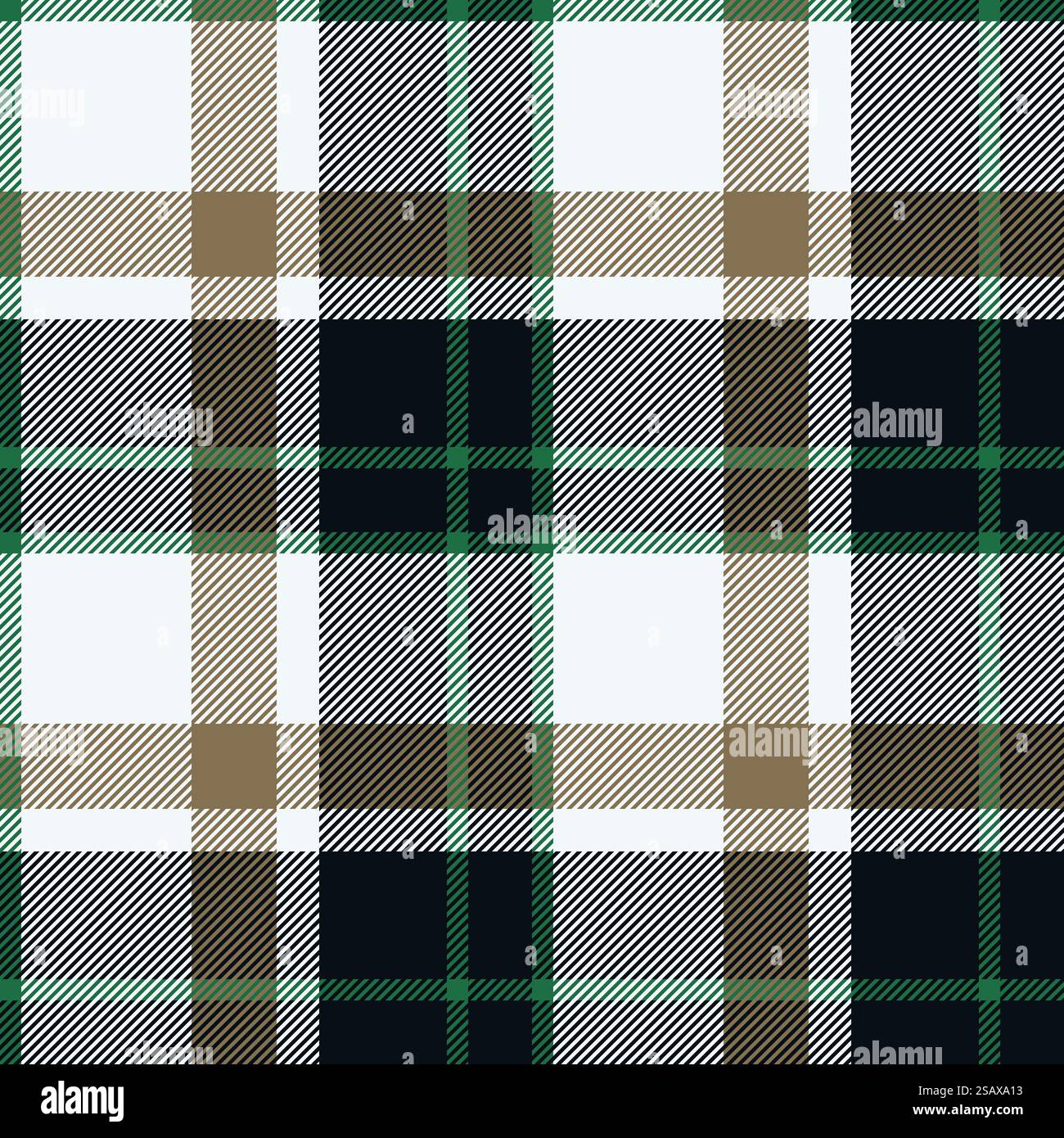 Plaid seamless pattern. Check fabric texture. Vector textile print ...