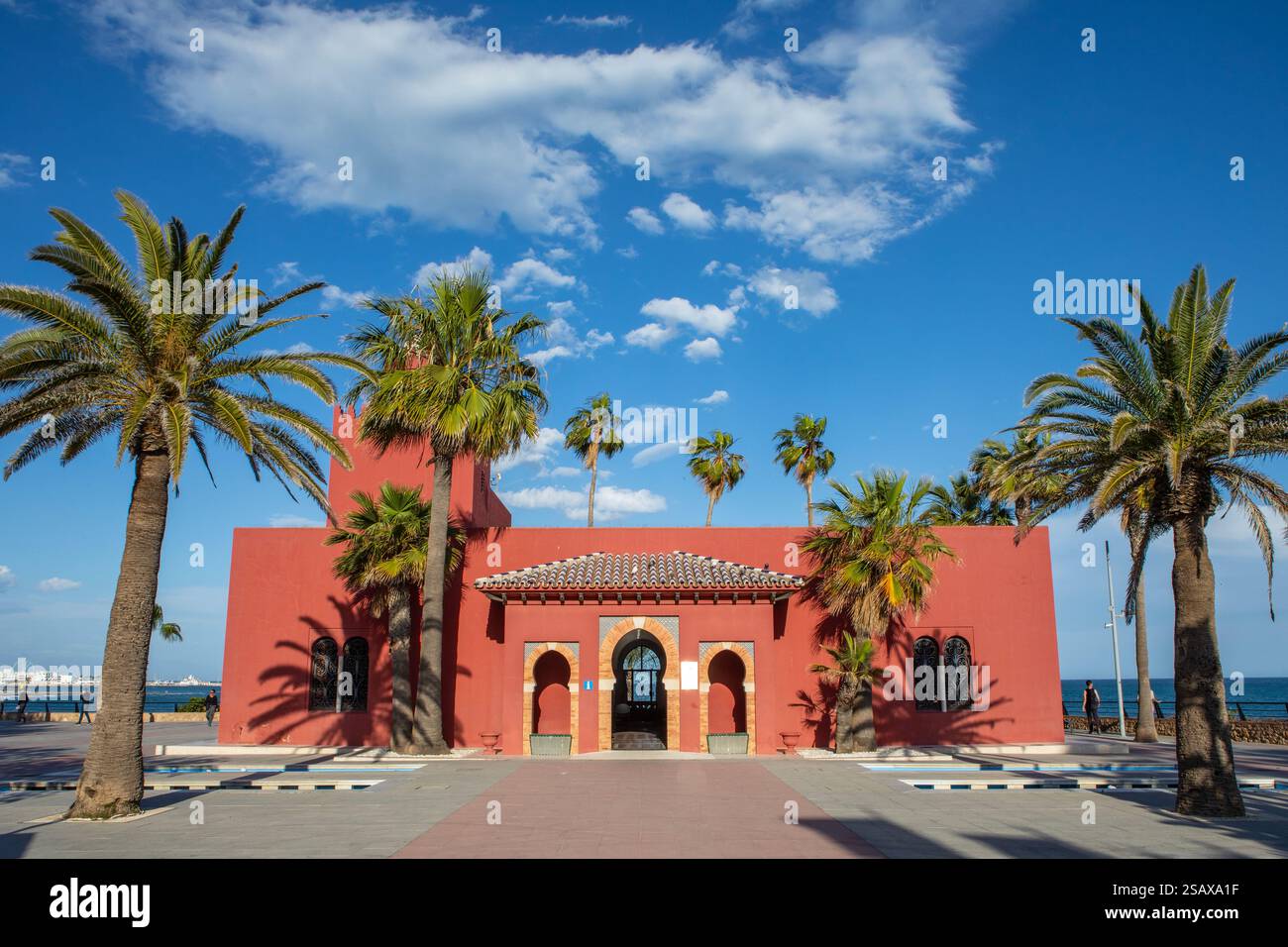 Benalmadena, Spain - April 25th 2024: The beautiful Castillo El Bil-Bil ...