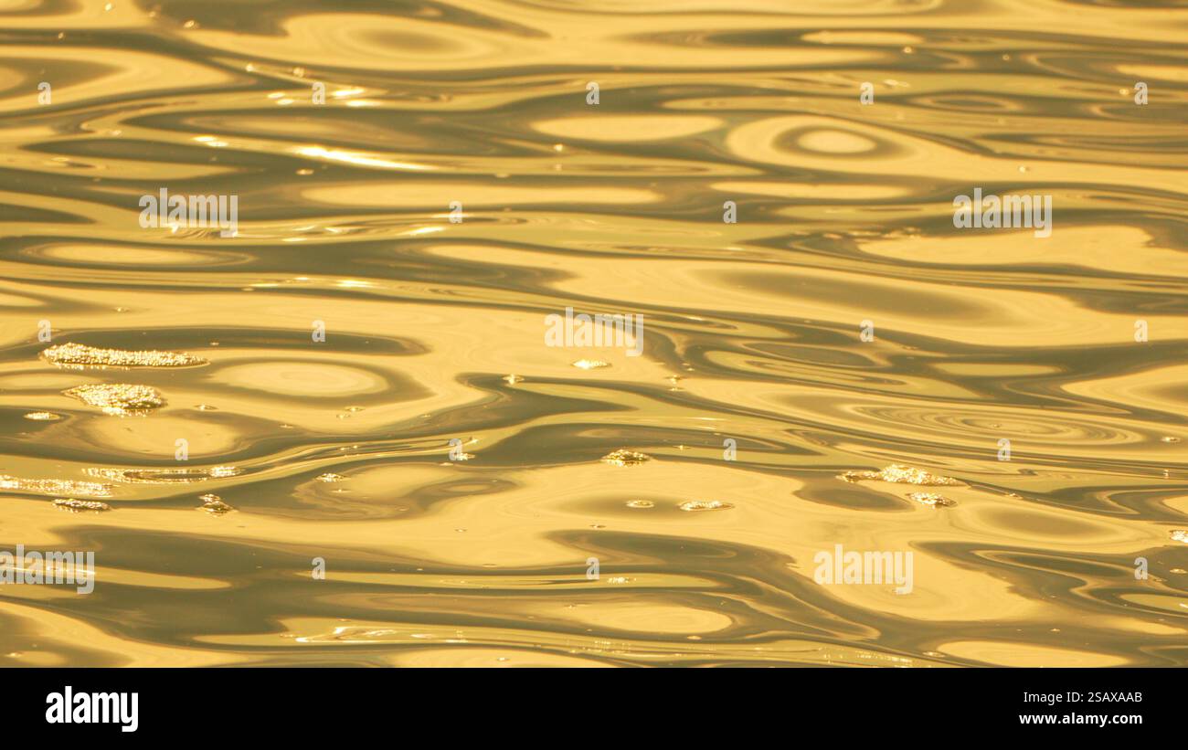 Water Ripples Sunlight Reflection Surface Stock Photo - Alamy