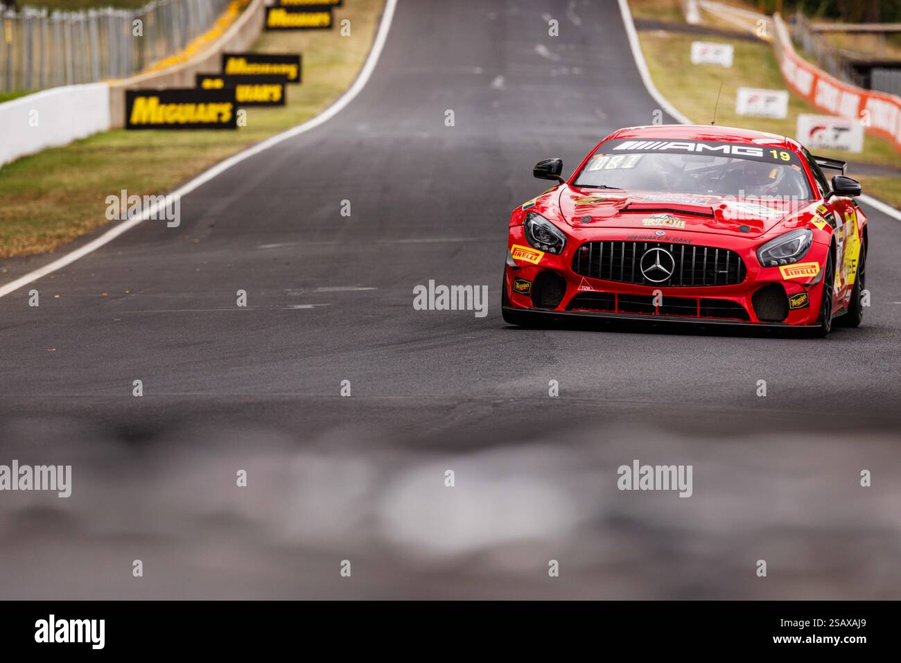 Bathurst, Australia. 31st Jan, 2025. The #19 Team Nineteen Mercedes-AMG ...