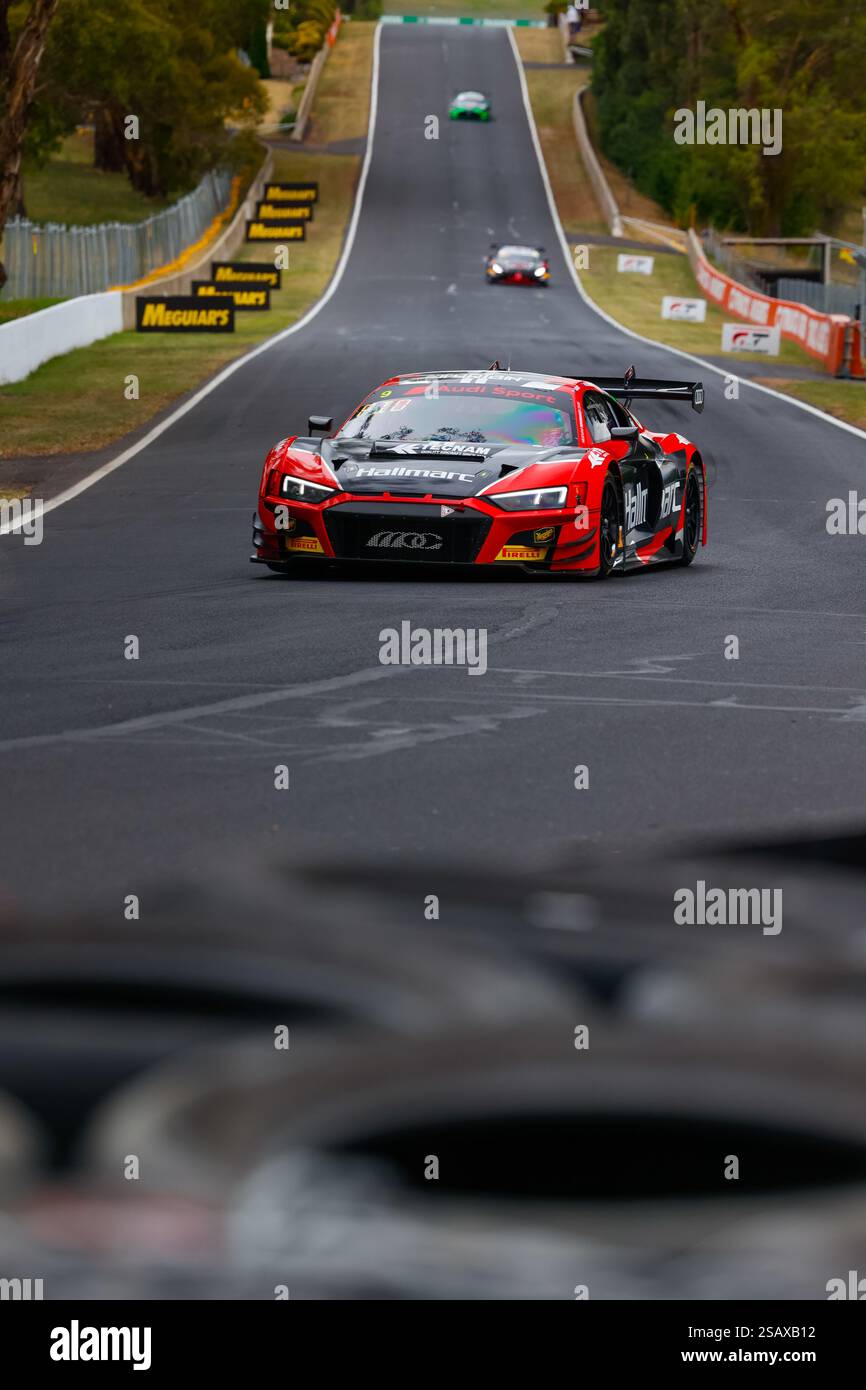 Bathurst, Australia. 31st Jan, 2025. The #9 Hallmarc Racing Audi R8 LMS ...