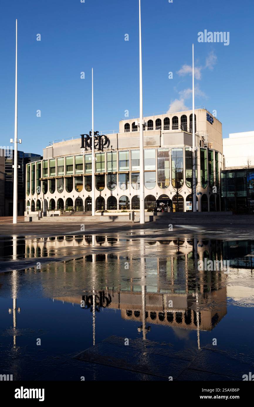 The Birmingham Rep in Birmingham, England. The live entertainment venue ...