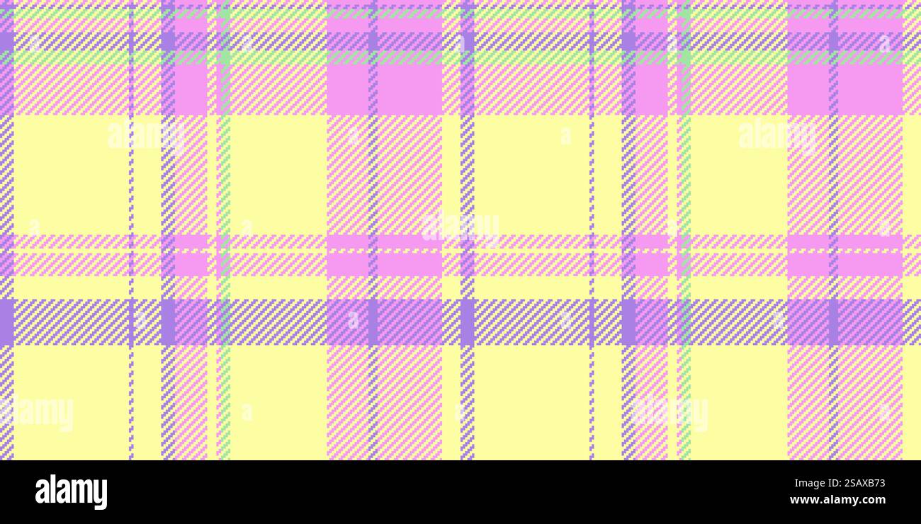 Seventies texture background seamless, stage textile check tartan ...