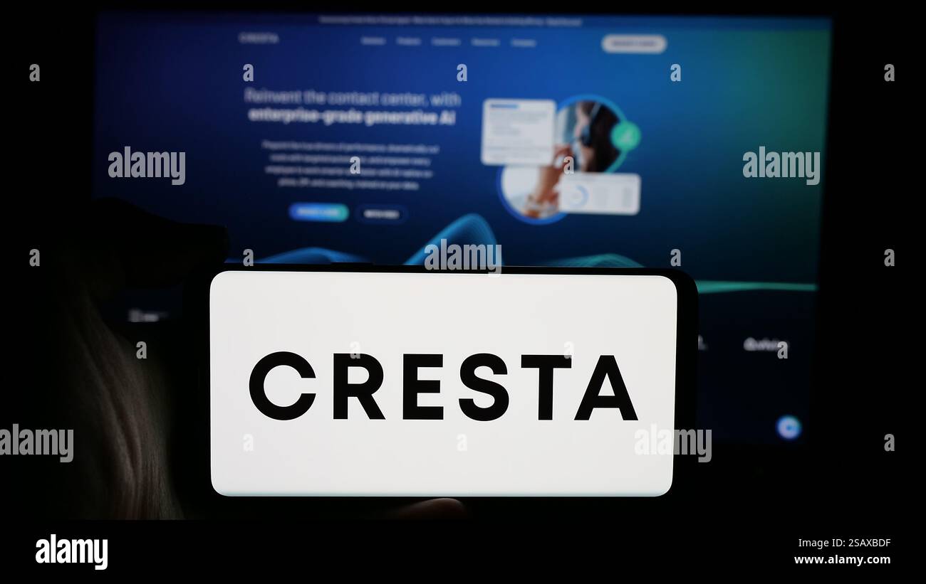 Germany. 31st Oct, 2024. In this photo illustration, a person is ...