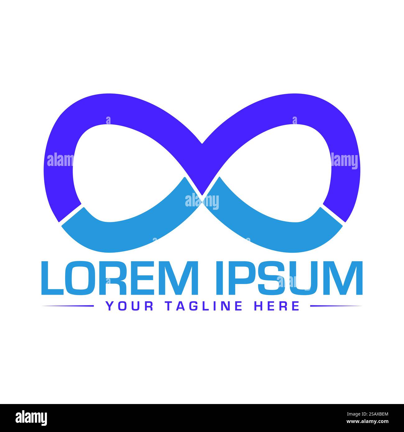 Infinite Logo Design Stock Vector Image & Art - Alamy