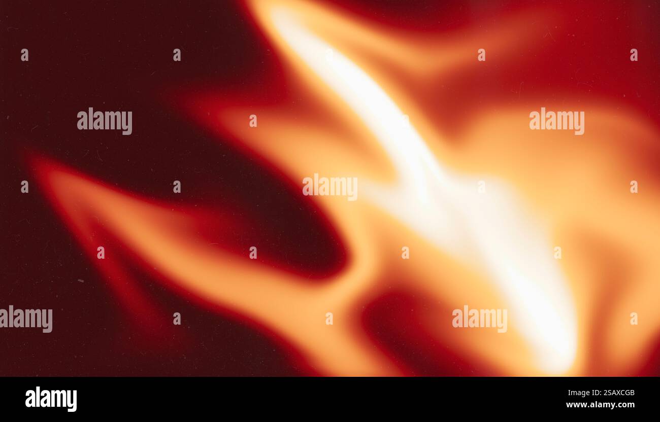 Abstract noisy dark fire colored grainy gradient background. Blurry ...