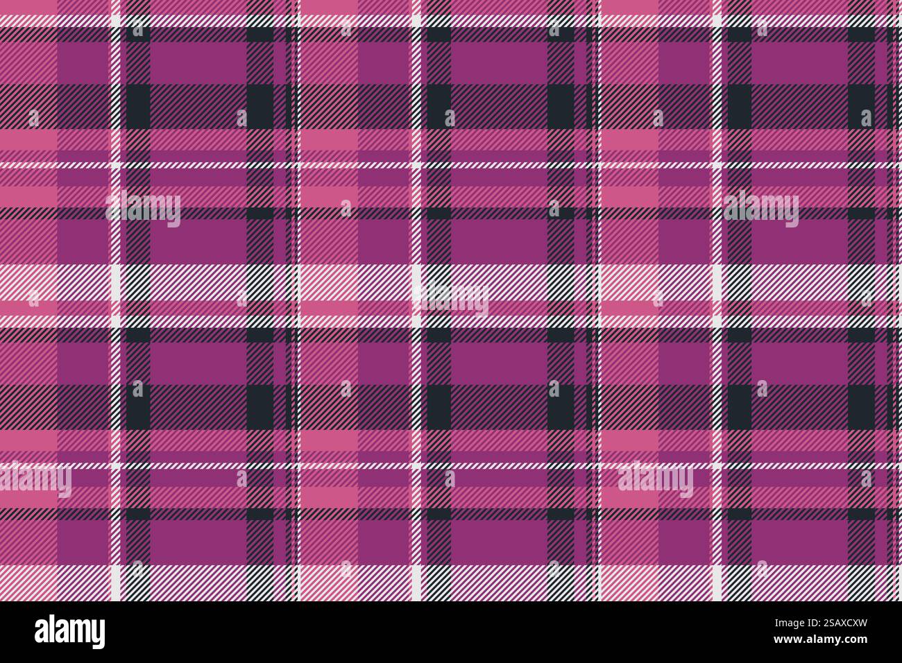 Real plaid fabric check, reel pattern texture tartan. Close up textile ...