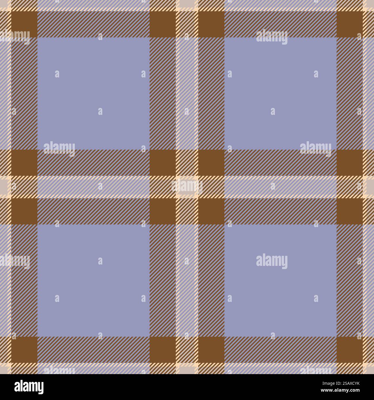 Plaid seamless pattern in blue. Check fabric texture. Vector textile ...