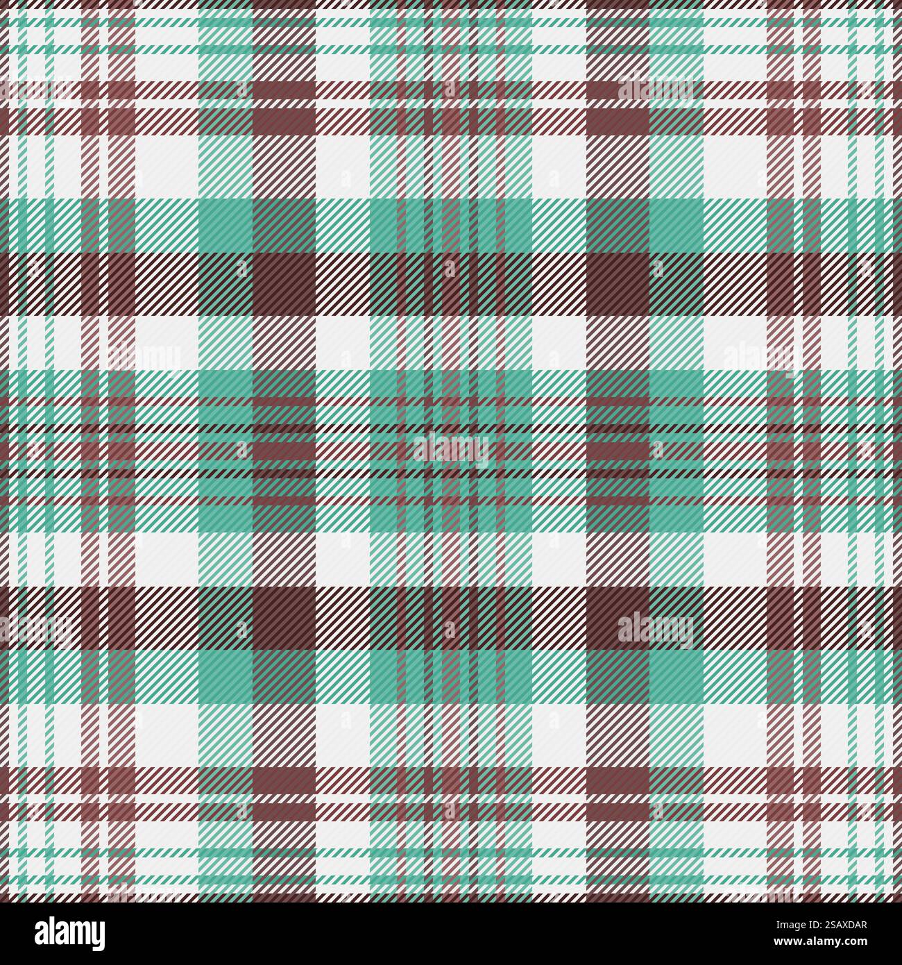 Styled fabric seamless tartan, tough textile vector pattern. Bedroom ...