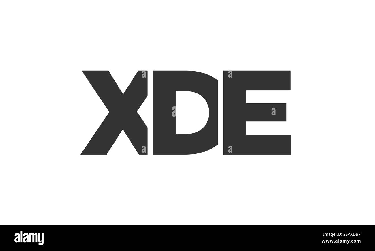 Xde logo hi-res stock photography and images - Alamy