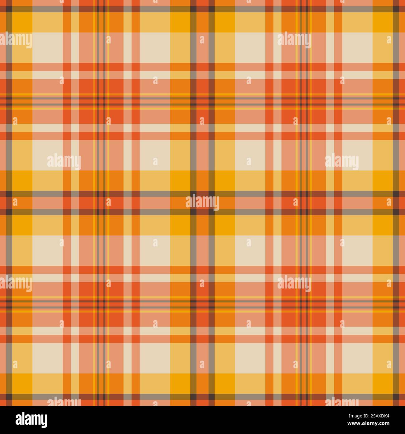 American plaid check vector, isolation tartan textile texture. Flowing ...
