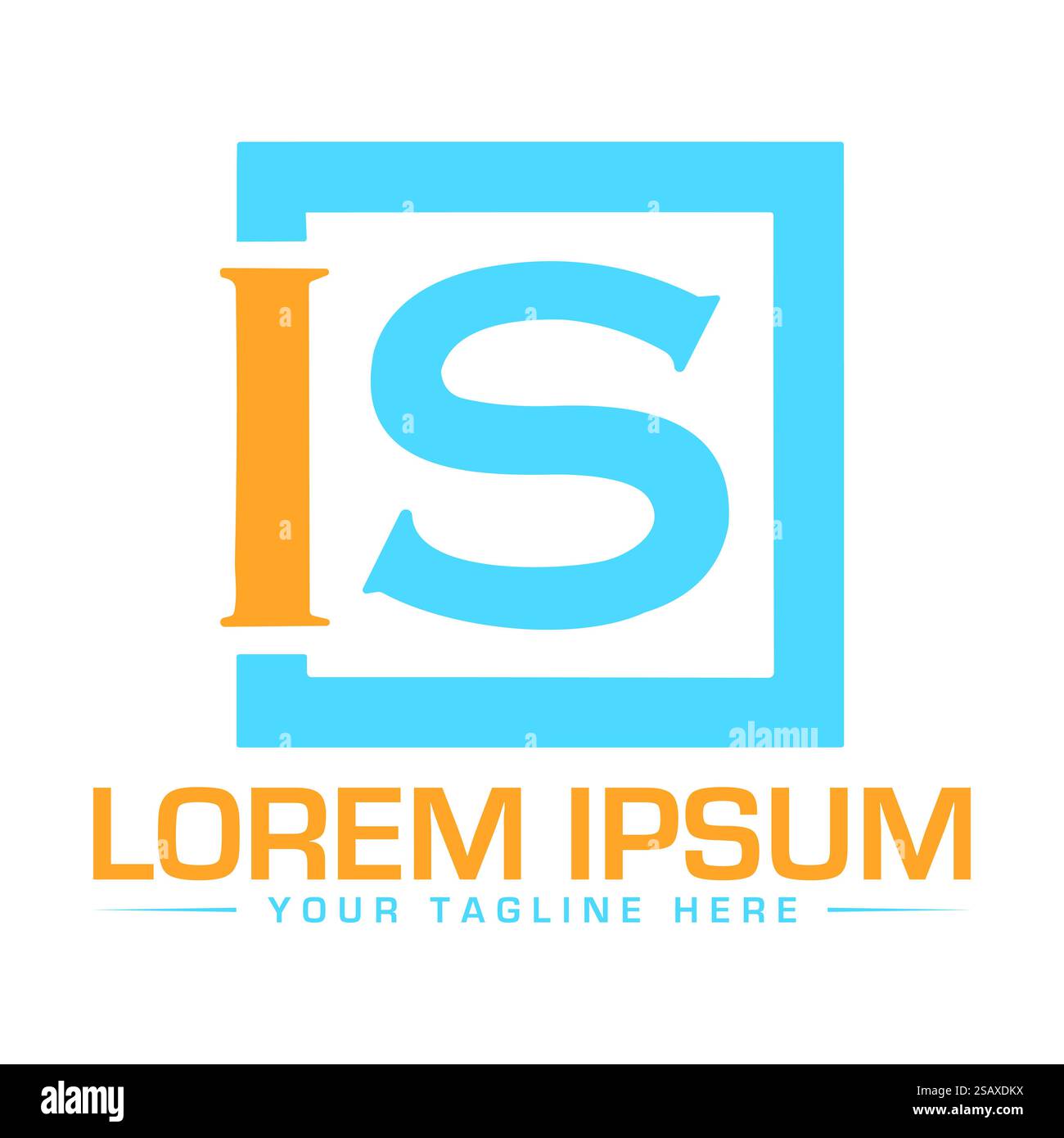 IS Letter logo Design Stock Vector Image & Art - Alamy