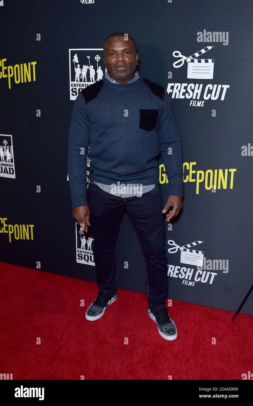 Din Thomas bei der Premiere des Kinofilms Grace Point im Regal LA Live ...