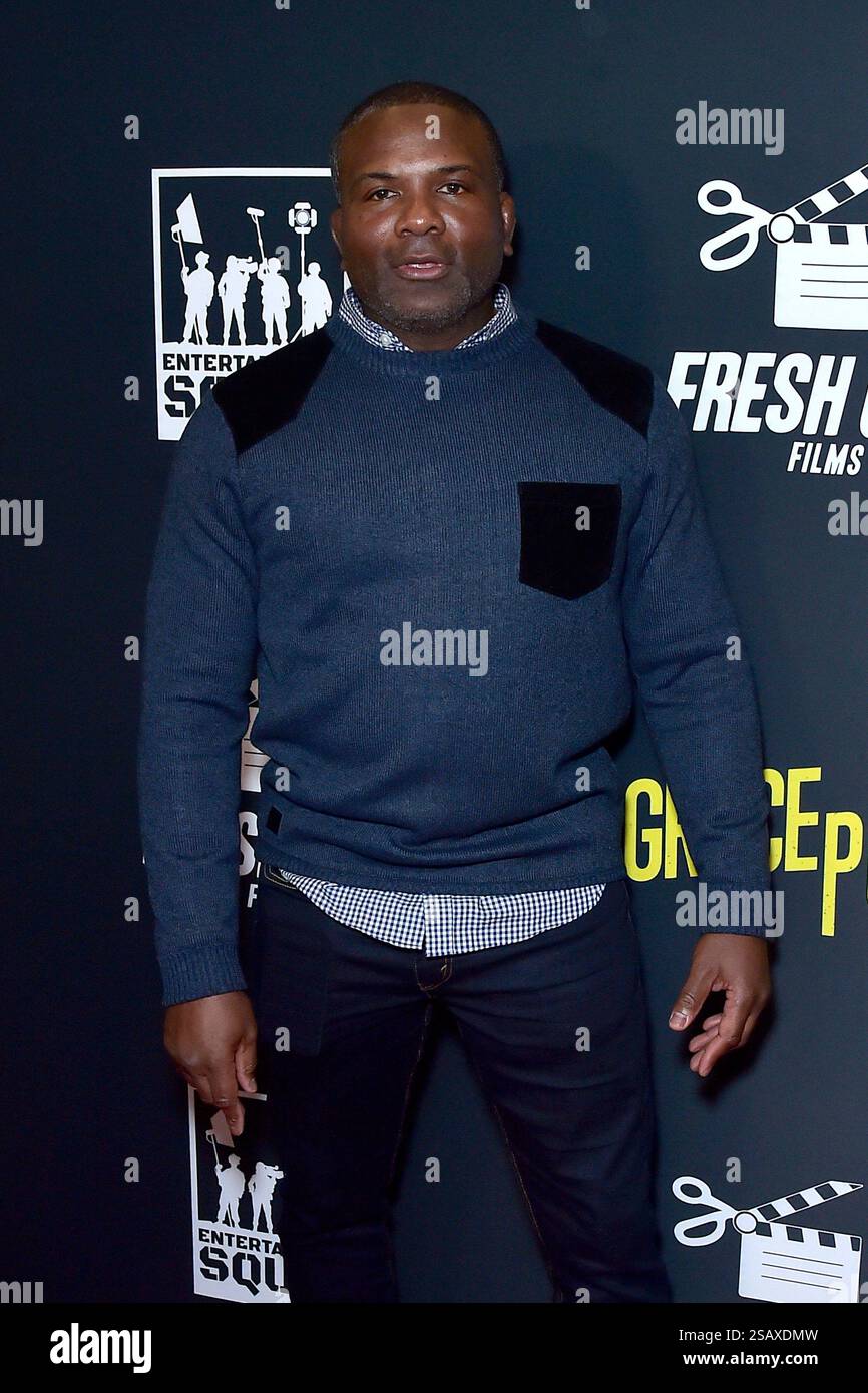 Din Thomas bei der Premiere des Kinofilms Grace Point im Regal LA Live ...