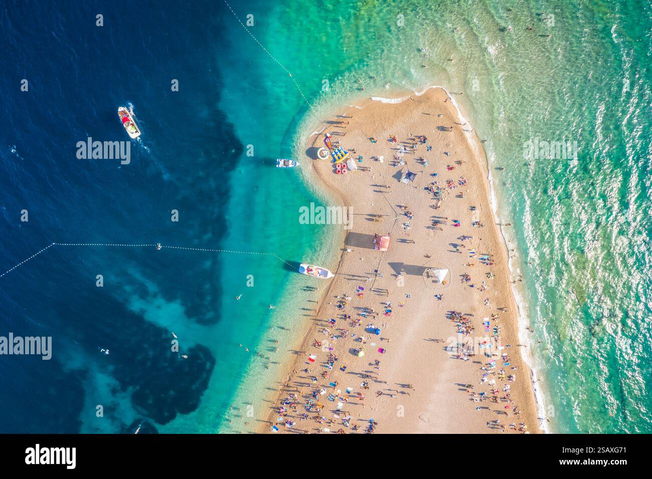 Breathtaking aerial drone view adriatic hi-res stock photography and ...