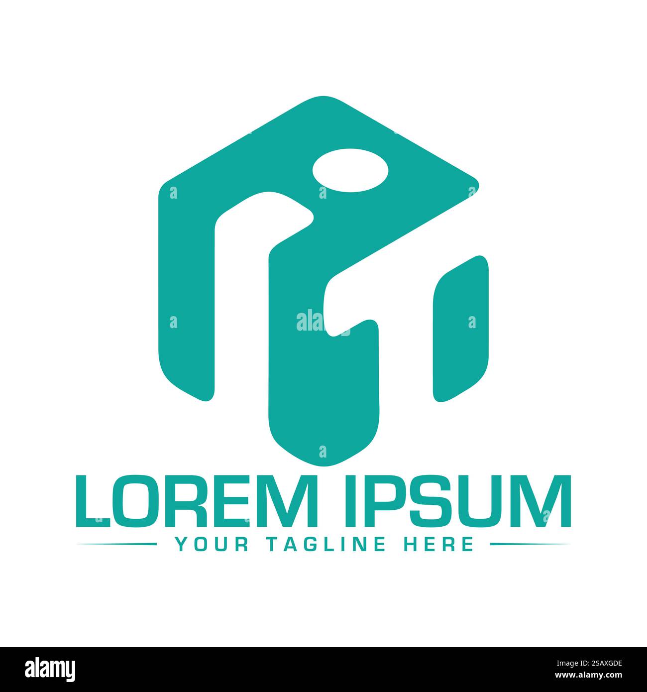 IT Logo Design Stock Vector Image & Art - Alamy