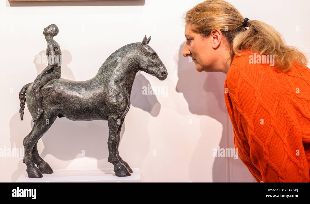 Alexandra Palace, London 31 January 2025 Fresh: Art Fair open its doors ...