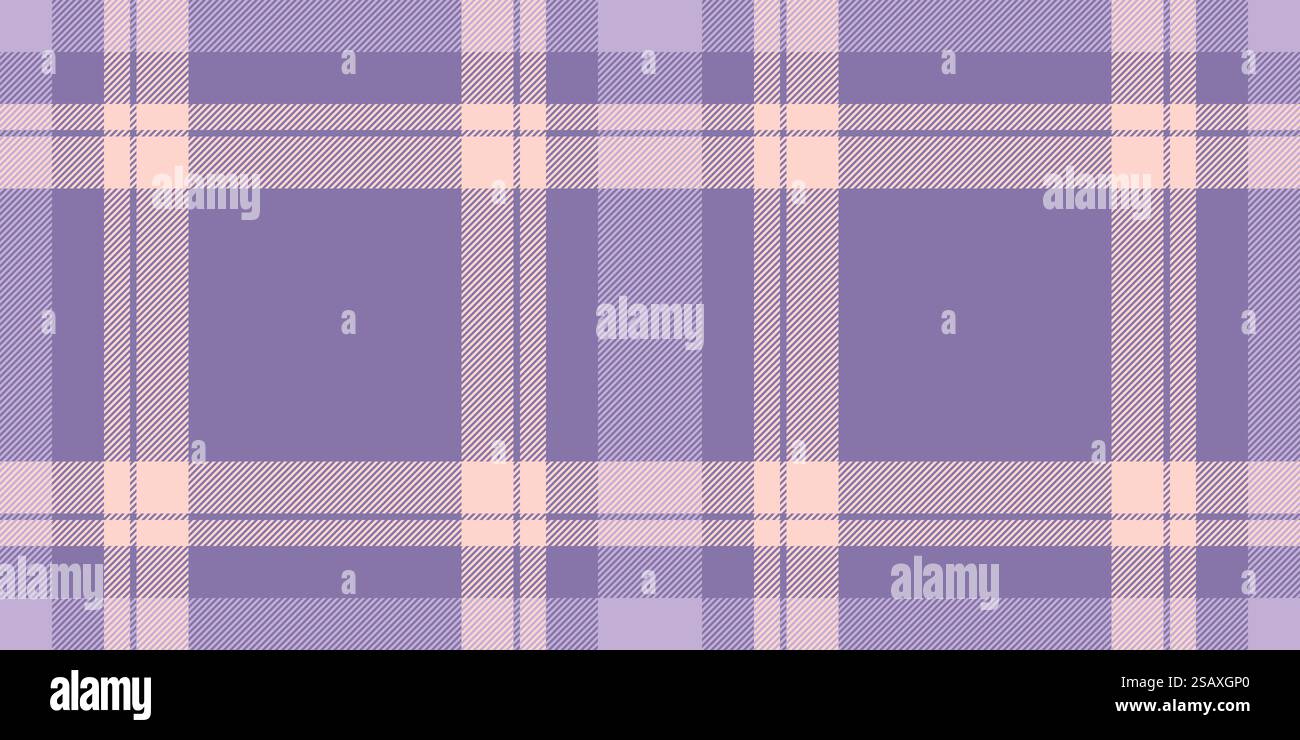 No people tartan texture fabric, stitched plaid vector textile. Stylish ...