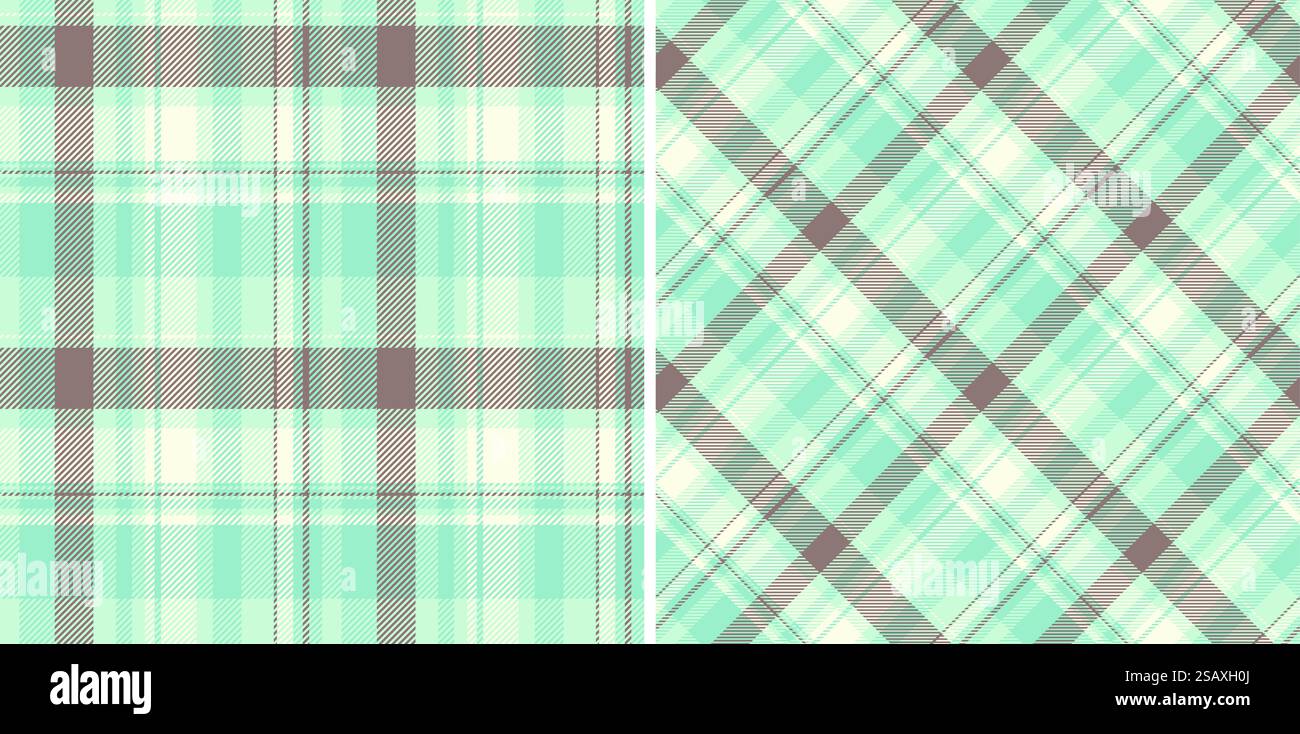 Fabric texture pattern of plaid background textile with a vector ...