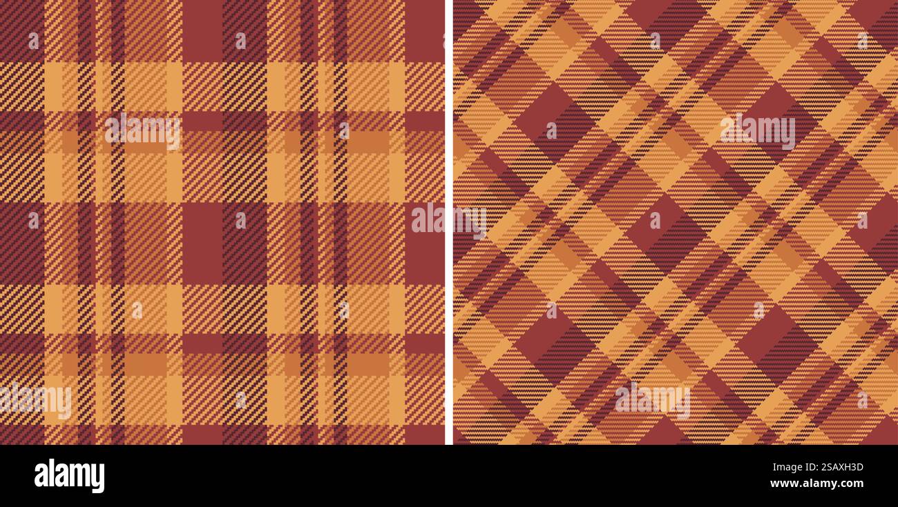 Fabric plaid seamless of check tartan background with a texture textile ...