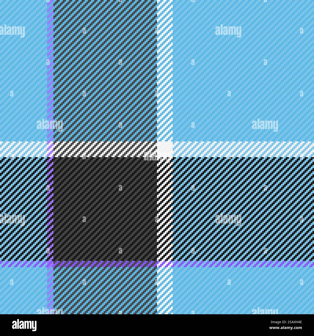 Grungy check plaid seamless, cover pattern tartan background. Thread ...