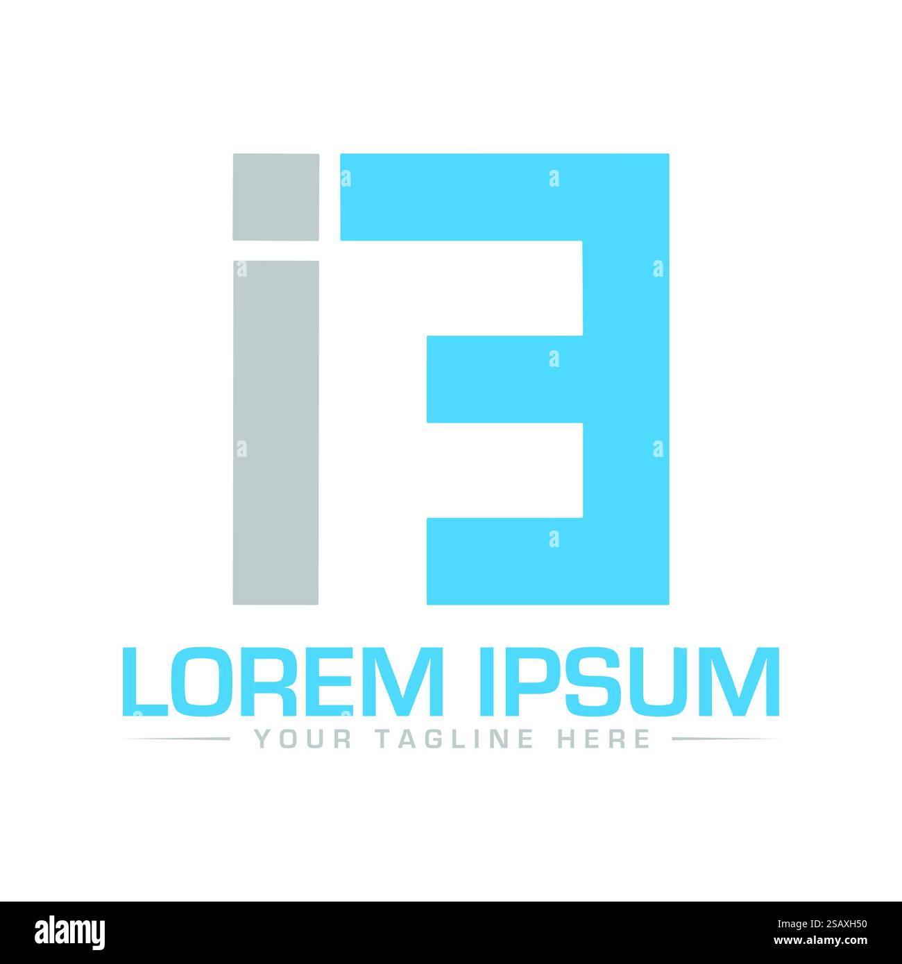 IF Letter Logo Design Stock Vector Image & Art - Alamy