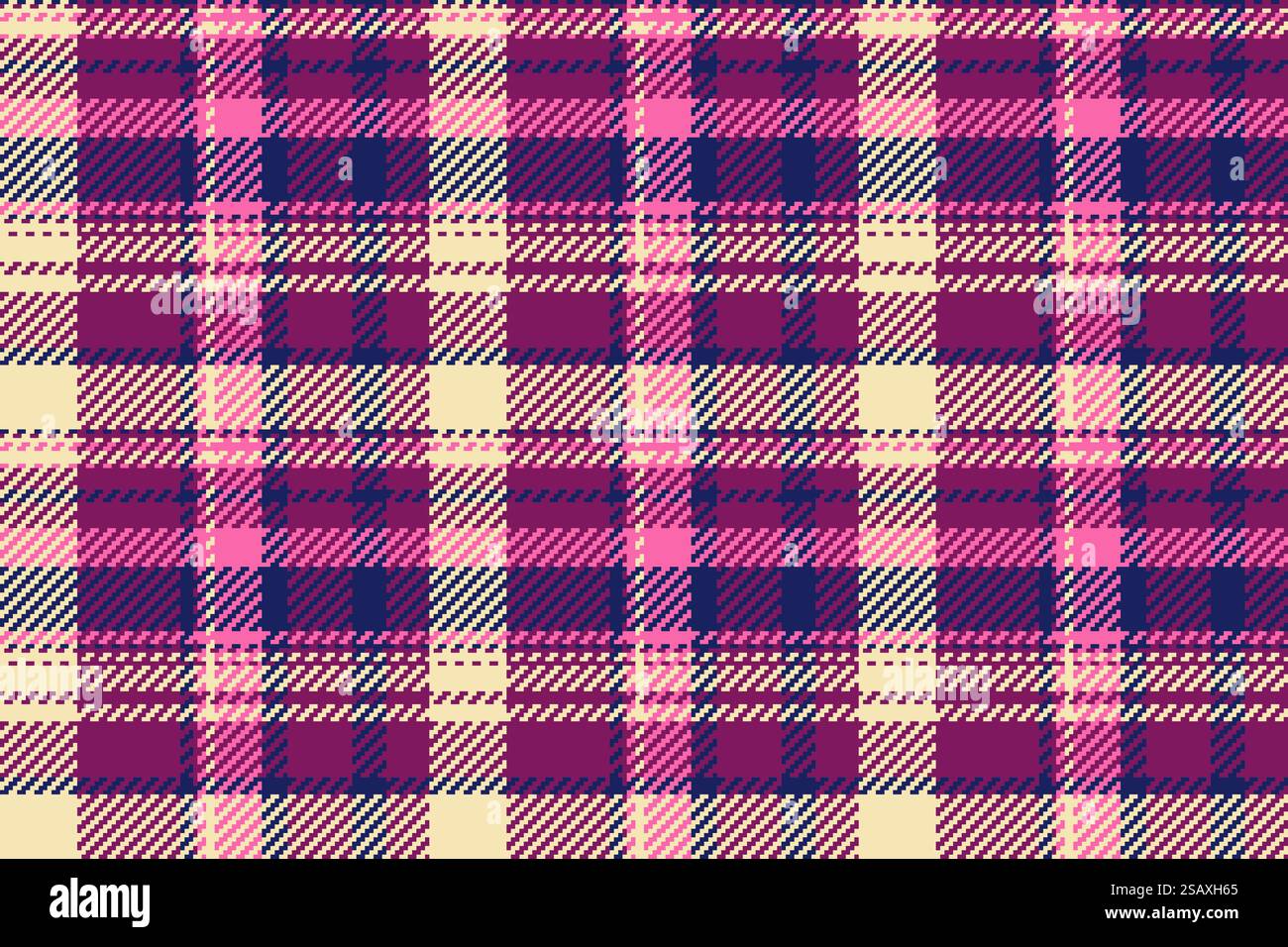 Subtle vector plaid check, napkin texture tartan background. Horizontal ...