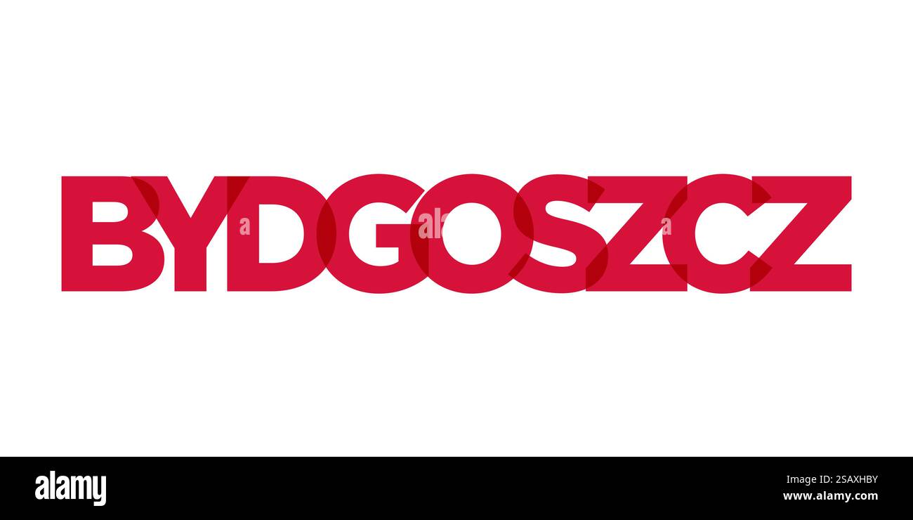 Bydgoszcz in the Poland emblem for print and web. Design features ...
