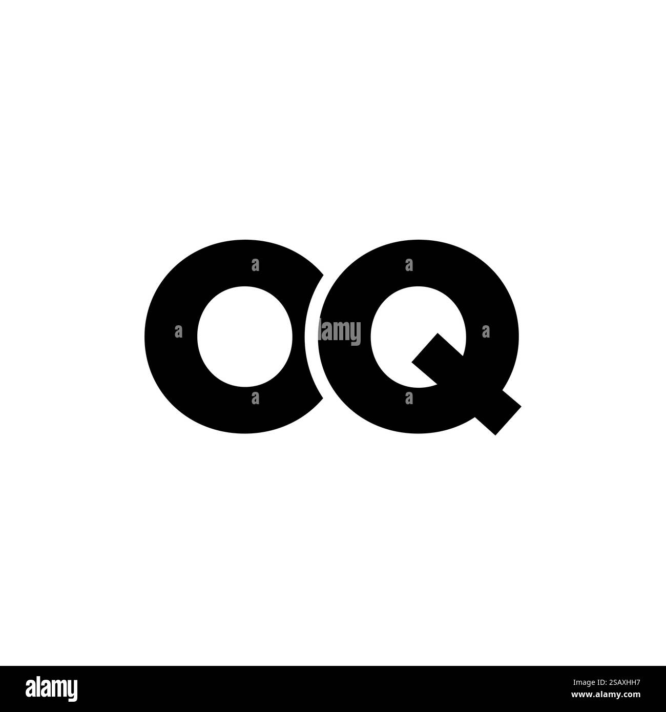 Re logo design template minimal Black and White Stock Photos & Images ...