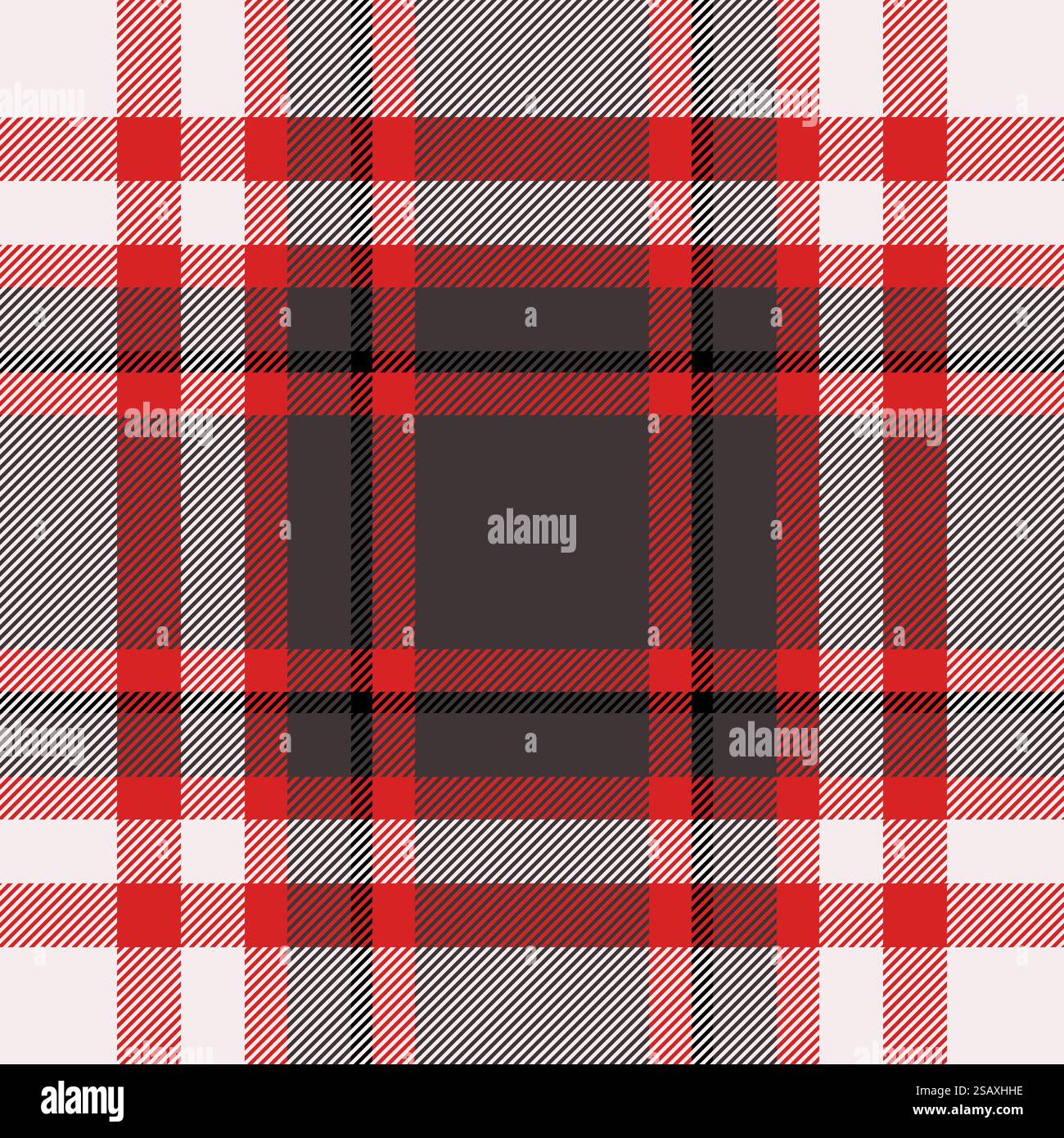 Formal vector tartan check, 1970s textile seamless plaid. Picture ...