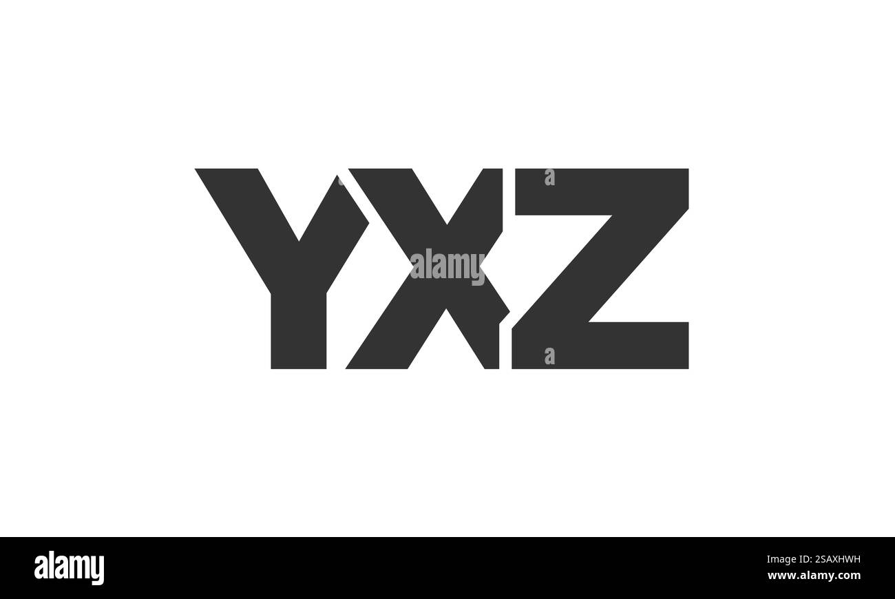 Yxz alphabet hi-res stock photography and images - Alamy