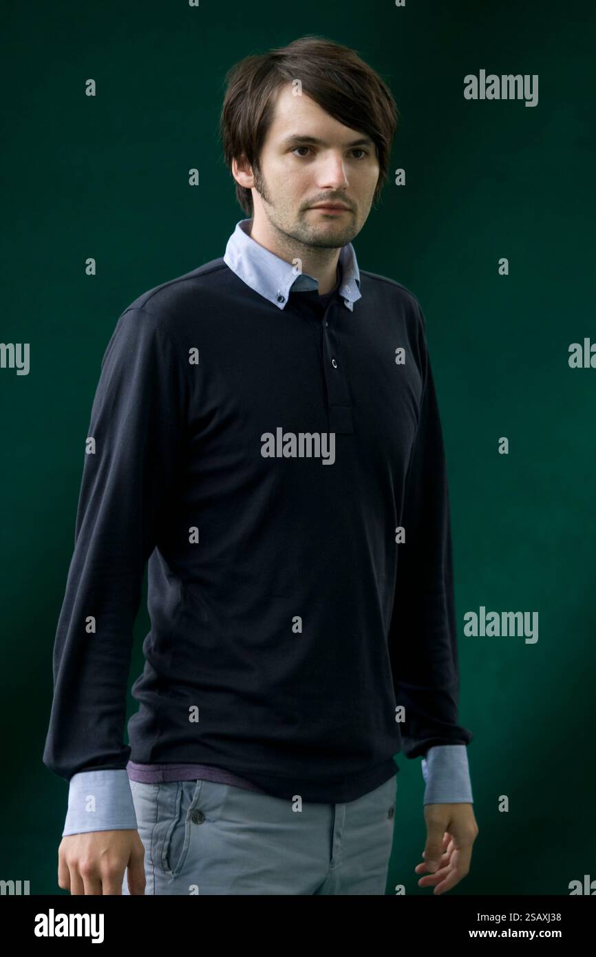 Bosnian writer Sasa Stanisic pictured at the Edinburgh International ...