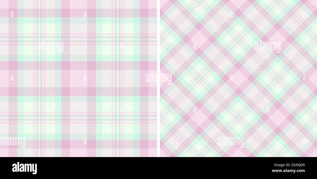 Background seamless texture of textile plaid check with a vector fabric ...