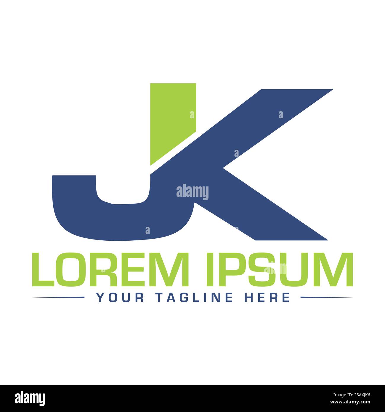 JK Letter Logo Design Stock Vector Image & Art - Alamy