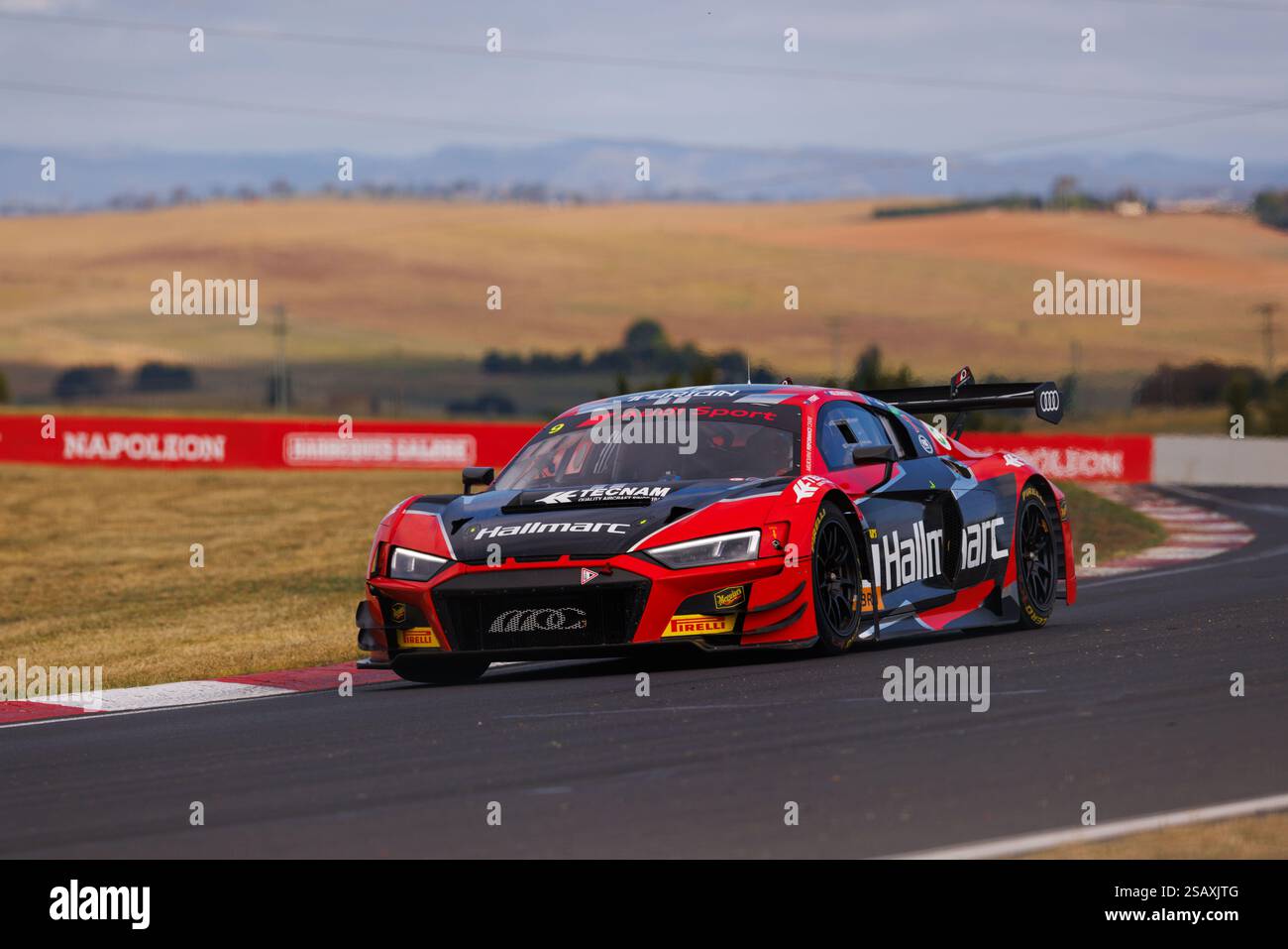 The #9 Hallmarc Racing Audi R8 LMS EVO driven by M. Cini / L ...